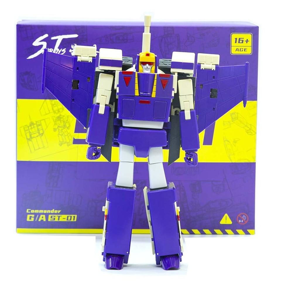 Star Toys ST-01 Triple Change Warrior G1 Blitzwing Action Figure toy in ...