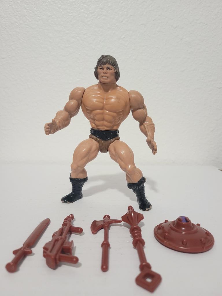 1981 He-Man MOTU Original Wonder Bread / Wun-Dar / Savage He-Man Figure ...