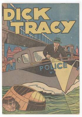 Dick Tracy Popped Wheat Giveaway Promo 1 Chicago Tribune 1947 VF Police ...
