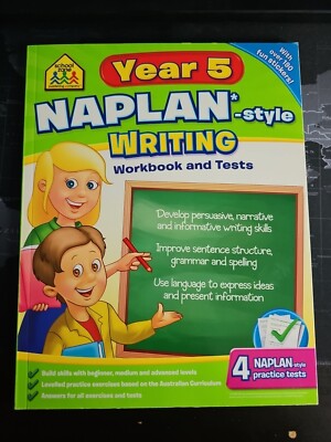 NAPLAN*-style Year 5 Writing Workbook and Tests by Julienne Laidlaw ...