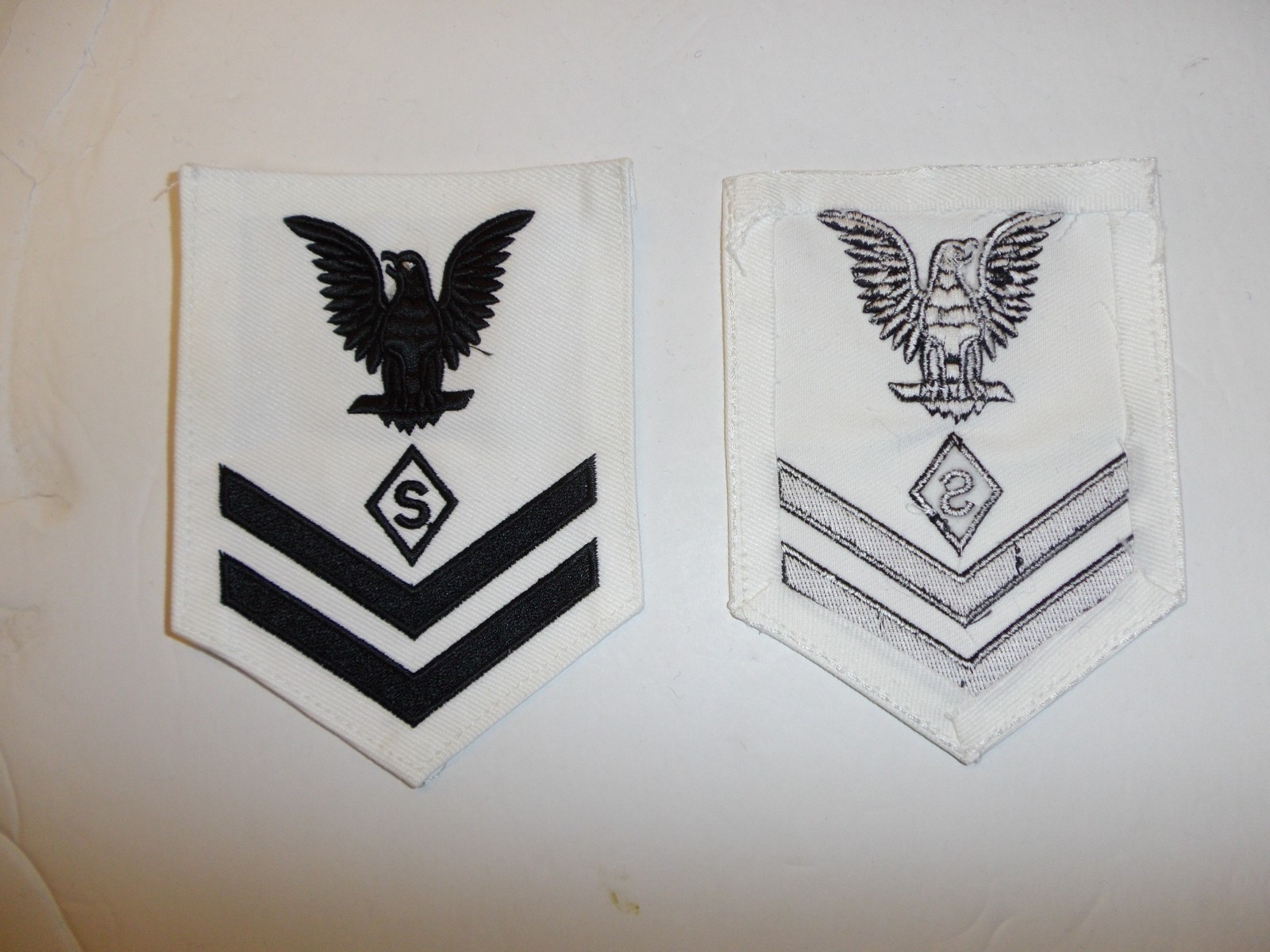 b0818s WW2 US Navy Shore Patrol 2nd class Rate white 1942-43 PB5 | eBay