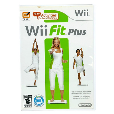 Wii Fit Plus - Nintendo Exercise Fitness Tracker Video Game Only - CIB ...