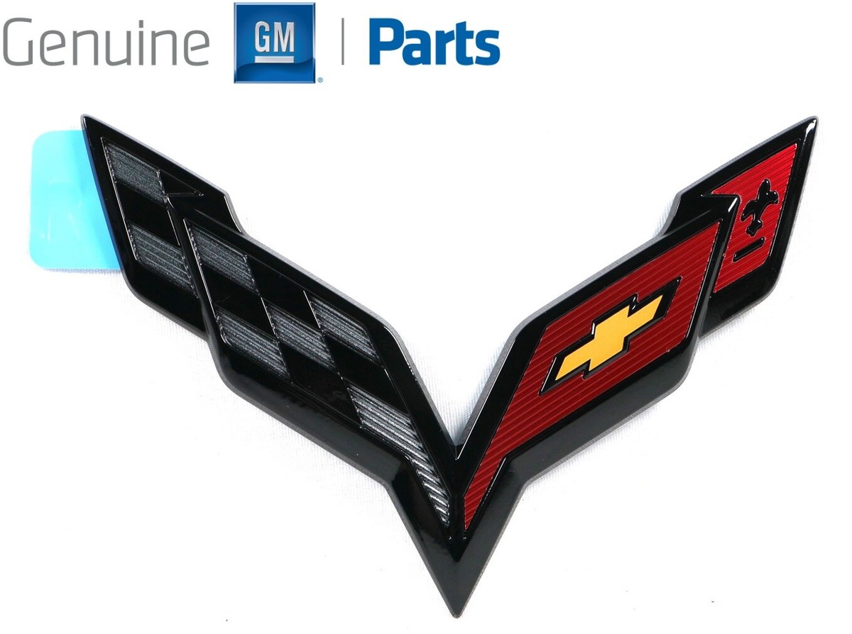 Korvett Rokke Emblem History Of The Corvette Logo | Uftring Chevrolet
