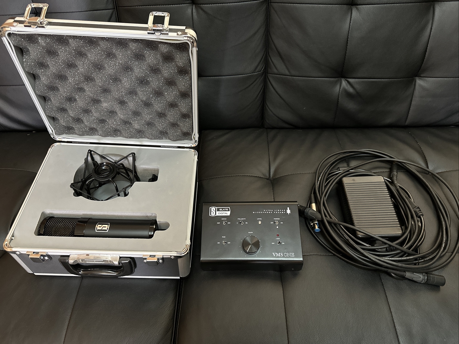 Slate Digital VMS ML-1 Large-diaphragm Modeling Microphone with VMS-ONE ...