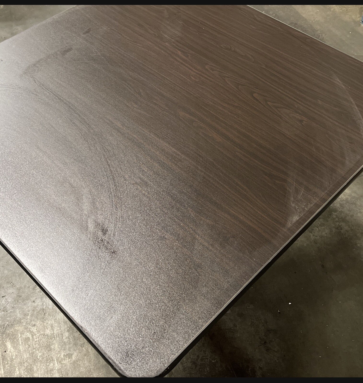 Restaurant 36''x 36" Table Top with Natural or Walnut Reversible ...