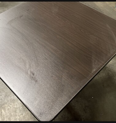 Restaurant 36''x 36" Table Top with Natural or Walnut Reversible ...