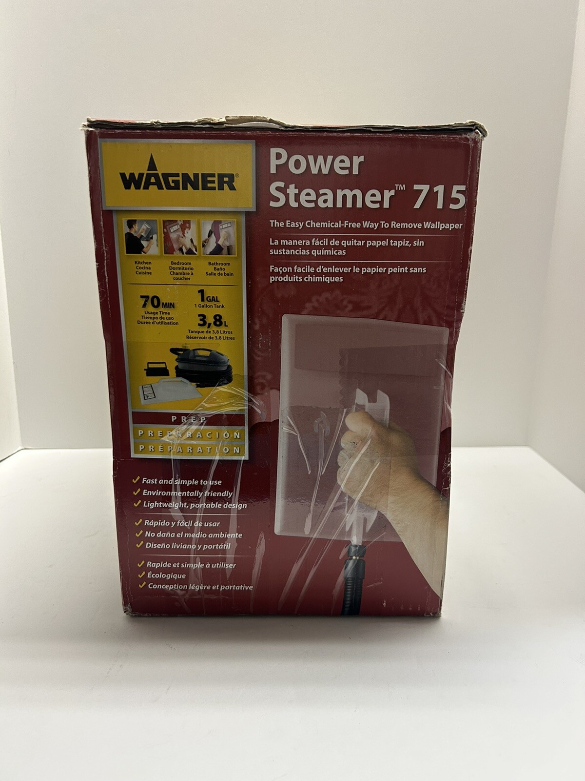 New Wagner Power Steamer 715 One Gallon Tank 70 Min Usage Time | eBay