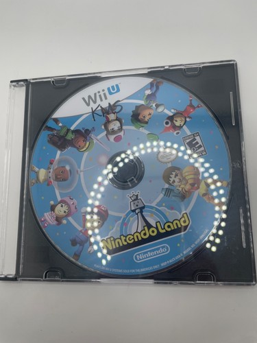 NINTENDO LAND WII U DISC ONLY | eBay