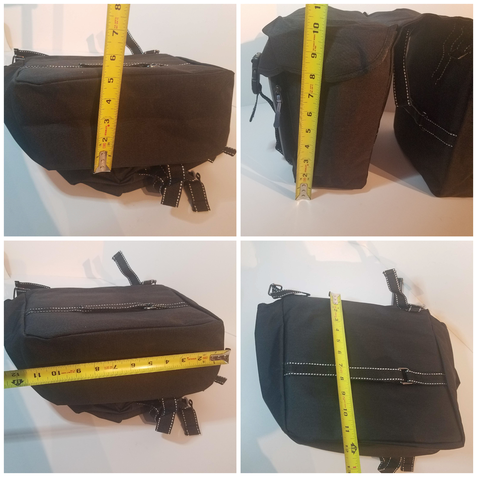 Lectric XP, Water Resistant, Pannier Bike Bag for Bicycle E-Bike, Black ...