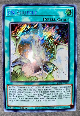 Yu-Gi-Oh! EN Shuffle 1st Ed. Secret Rare! BLCR-EN008 - NearMint/Mint | eBay