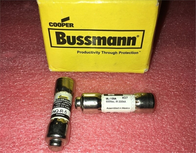 Bussmann 1Pcs FNQ-R-5 (FNQ-R-5) 5Amp 600V Time Delay Fuses ko | eBay