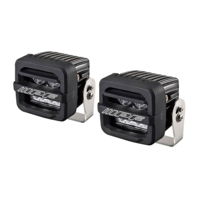 IPF Fog Light LED 2 inch Square CUBE Driving Lamp 12V 2pcs JDM Off Road ...