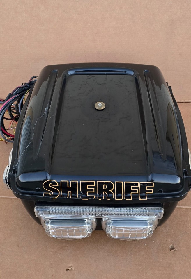 HARLEY-DAVIDSON POLICE TOUR PACK LUGGAGE BOX TRUNK OEM | eBay