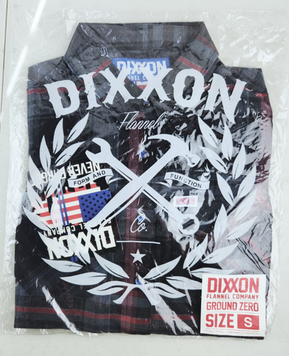 Dixxon Flannel Company Ground Zero Pearl Snap Shirt Size Small USA ...