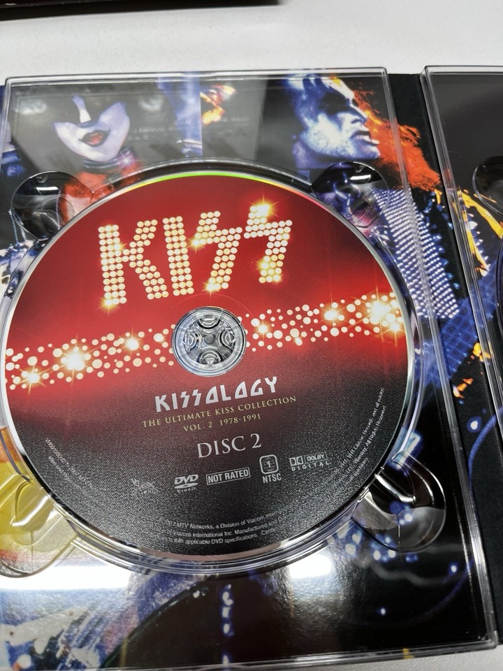 Kissology 2 Volume II 1978-1991 Ultimate KISS Collection Complete DVD ...