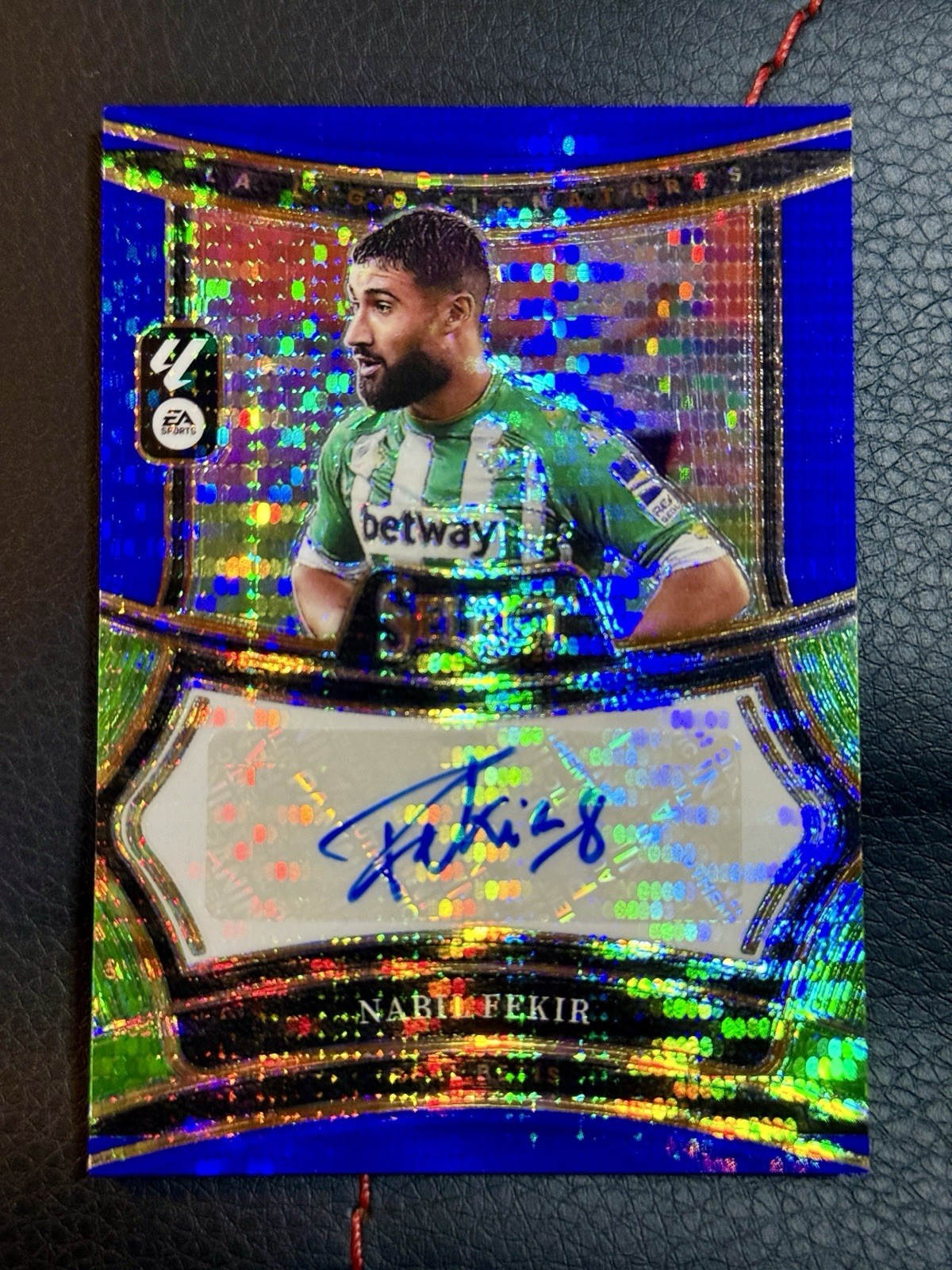 Nabil Fekir 2024 Select La Liga #SS-NF Signatures Blue Pulsar Price ...