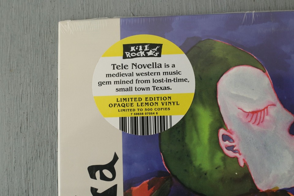 TELE NOVELLA Poet’s Tooth LP sealed LEMON VINYL Record BLUEGRASS NEW ...