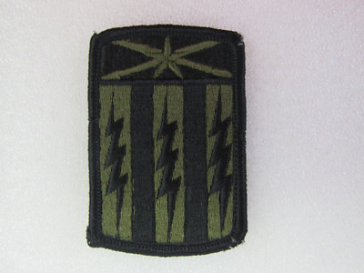 US Army 53rd Signal Brigade Subdued Sew On Shoulder Patch Insignia ...
