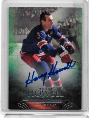 HARRY HOWELL 2011 UPPER DECK PARKHURST CHAMPIONS CERTIFIED AUTOGRAPH | eBay