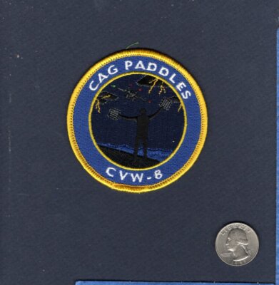 CVW-8 Carrier Air Wing 8 CAG PADDLES US Navy LSO Landing Signal Officer ...