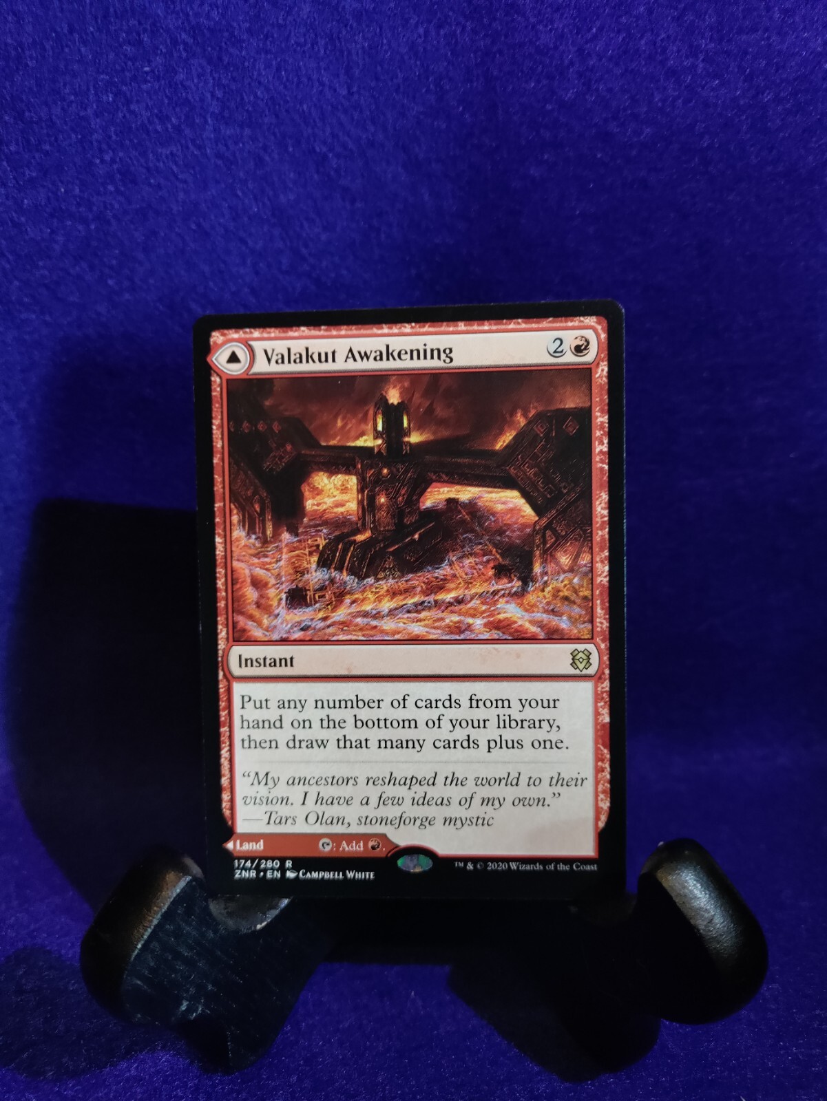 MTG Valakut Awakening // Valakut Stoneforge Zendikar Rising 174/280 ...