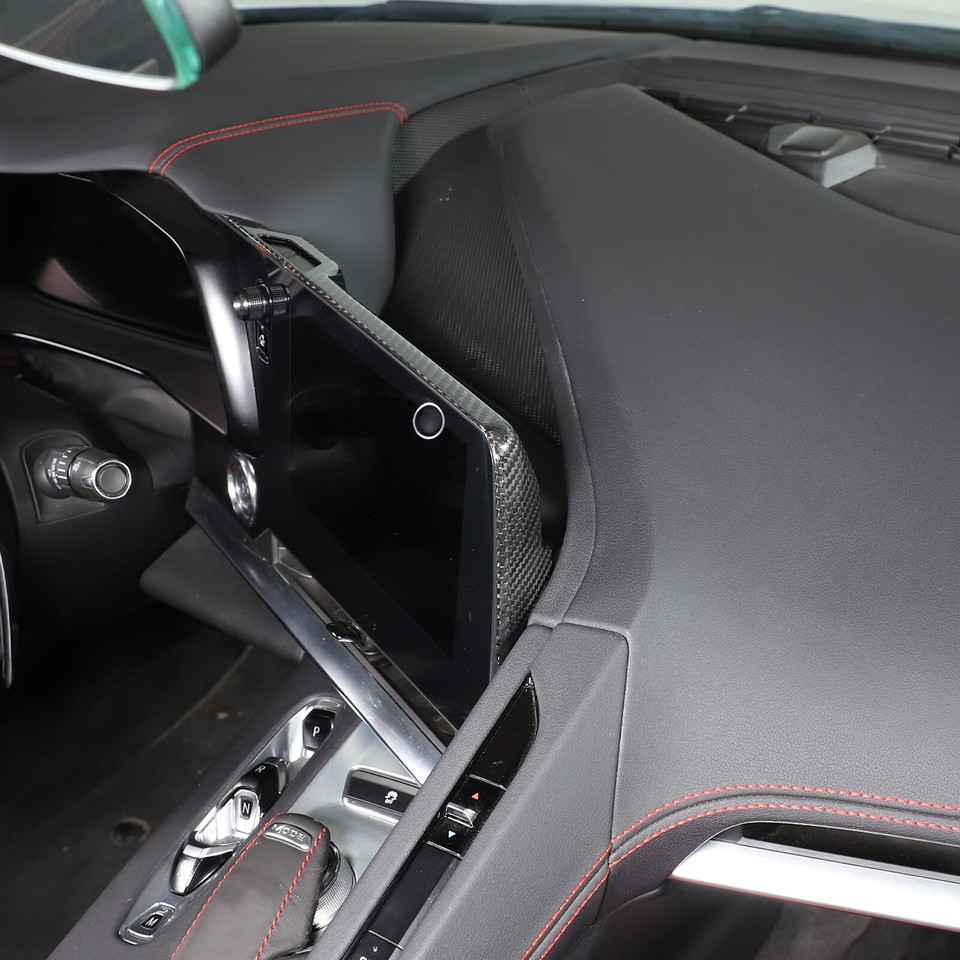 Navigation Display Panel Trim For Corvette C8 Z51 Z06 Convertible ...