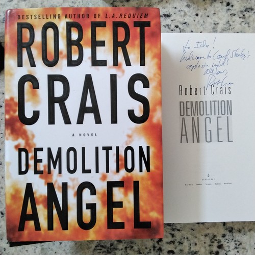 Robert Crais SIGNED Demolition Angel Thriller 2000 Novel Suspense Bombs ...