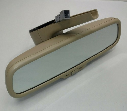 2005-2010 Audi A4 S4 A6 S6 Rear View Mirror Hidden Compass Auto Dim Tan ...