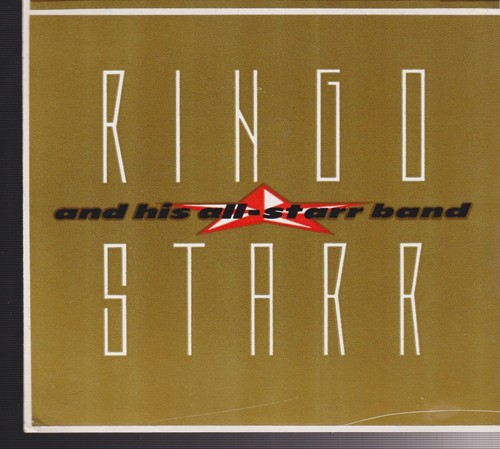 ringo starr and his all-star band postcard/sticker never sent 1990 | eBay