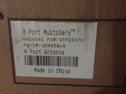 QS4658-3 QUINTEL 4 FT ANTENNA, 8 Port MultiServ (NEW) | eBay