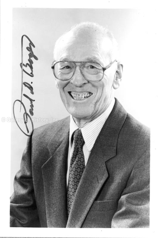 PAUL D. BOYER - INSCRIBED PHOTOGRAPH SIGNED | eBay
