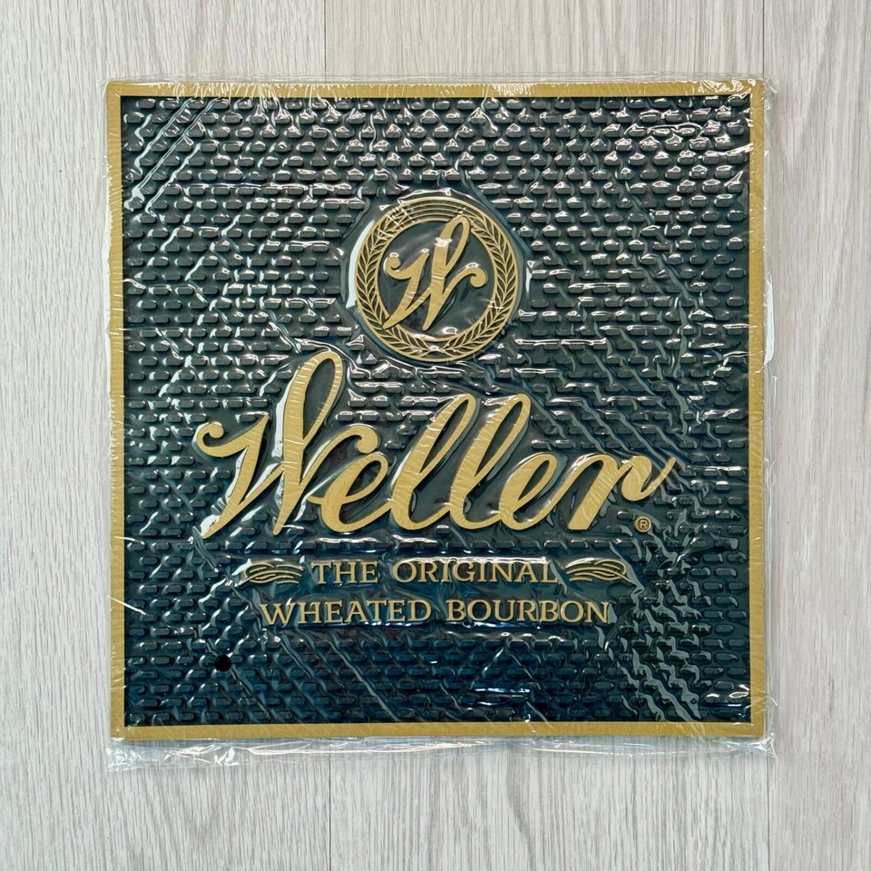 WELLER wheated buffalo trace BAR MAT whiskey bourbon kentucky service ...