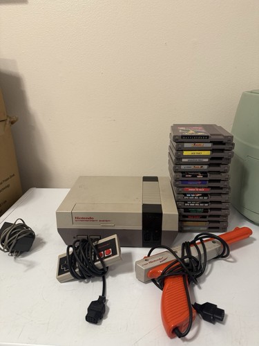 NES Console And Games Lot | eBay