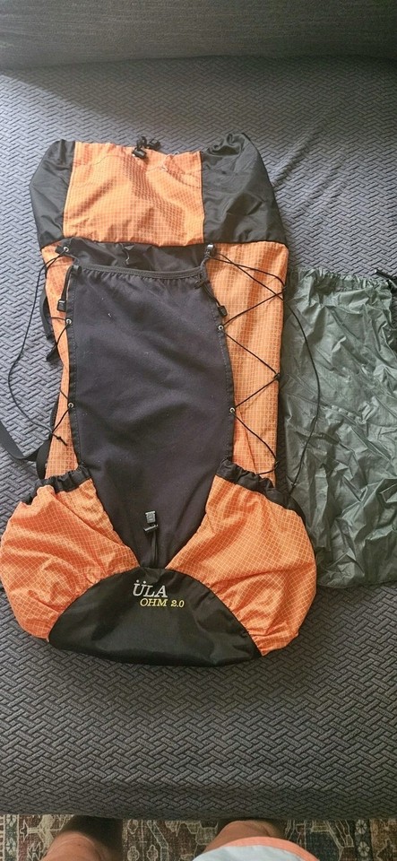 Ula Ohm 2.0 Lightweight Backpack Hiking Size Large - No hip belt | eBay