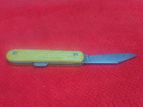 Vtg Colonial Lockback Stag Pocketknife Made In USA | eBay