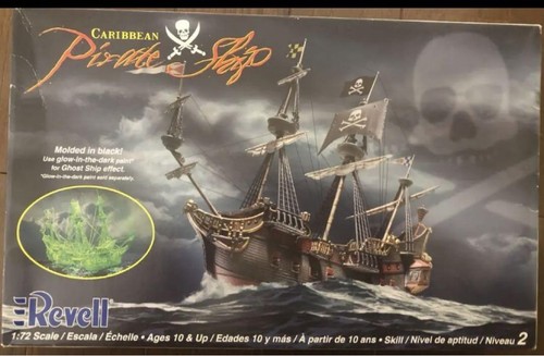 Pirate Ship Plastic Model Out Of Print Level | eBay