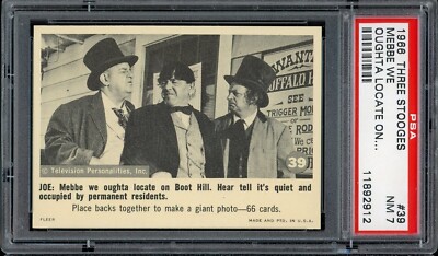 1966 The 3 Stooges #39 Mebbe We Oughta Locate On... PSA 7 | eBay