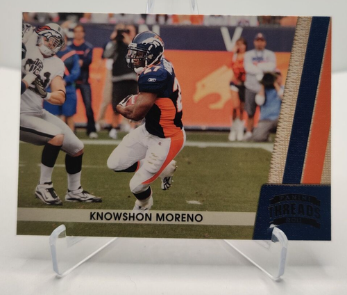 2011 Panini Threads NFL Football card #46 Knowshon Moreno Denver ...