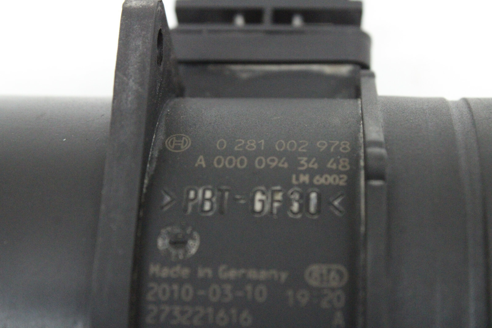 2014 MERCEDS SPRINTER MASS AIR FLOW SENSOR A0000943448 OEM 10-18 | eBay