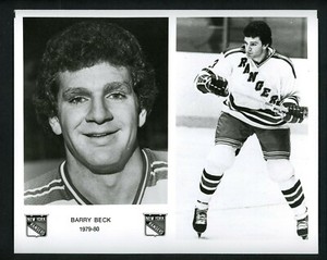 Barry Beck New York Rangers team issued 1979 Press Photo | eBay