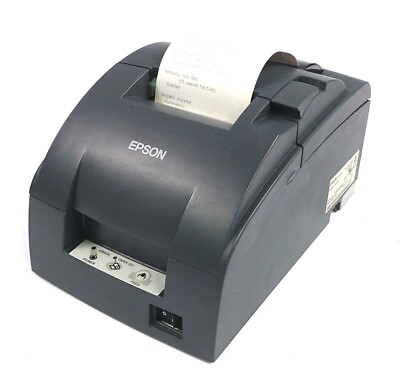 EPSON TM-U220B Kitchen POS Receipt Printer | eBay