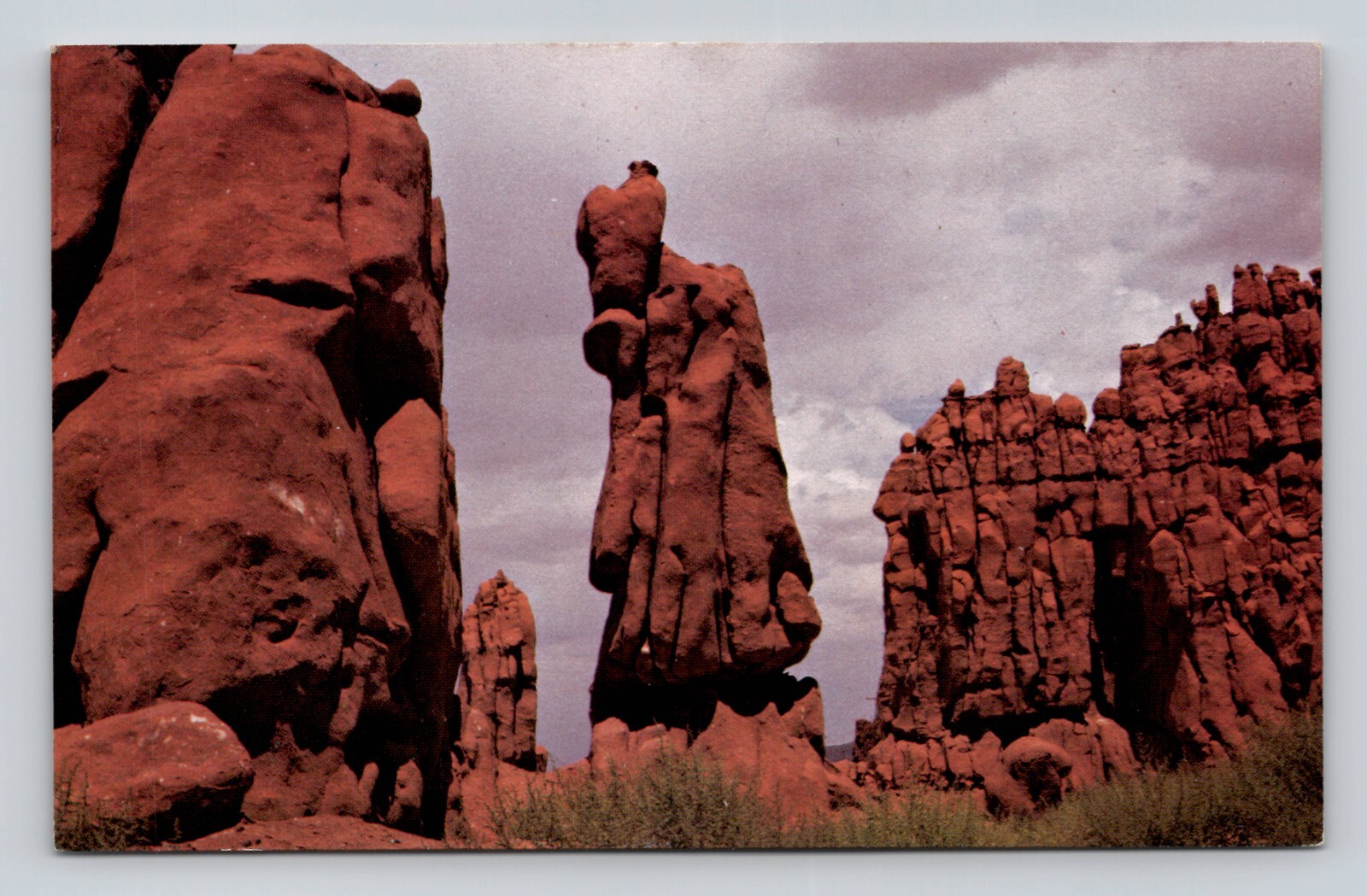 Postcard The Old Witch Baby Rock Kayenta Arizona Highway 160 Navajo ...
