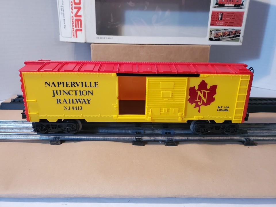Vintage Lionel 6-9413 Napierville Junction Railway Boxcar 1979 New in ...