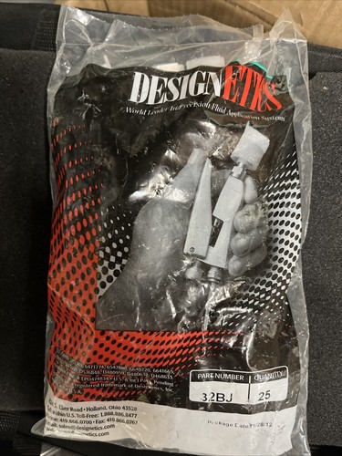 25ct) Designetics 32BJ -Fluid applicator , Flat tip 1” long x 1/4” wide ...