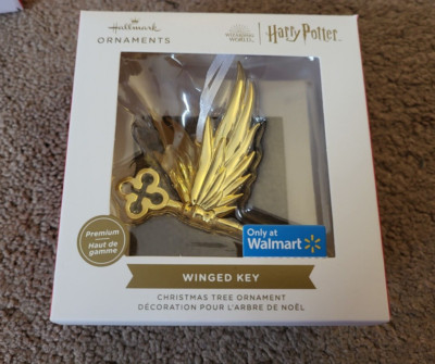 Hallmark Premium Christmas Ornament Harry Potter Winged Key NEW | eBay