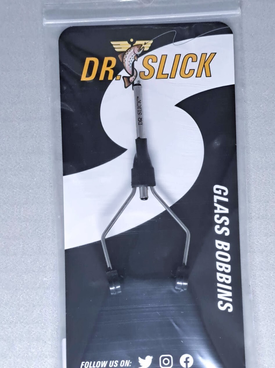 Dr. Slick Stainless Steel Glass Bobbin with Delrin Feet 3" | eBay