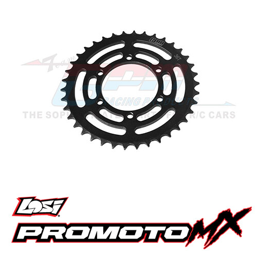 GPM STEEL HUB CHAIN SPROCKET LOS262003 FOR LOSI RC 1/4 PROMOTO-MX ...
