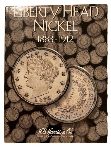 Harris Liberty Head Nickel Coin Folder 1883-1912 Album Book 2677 Free S ...