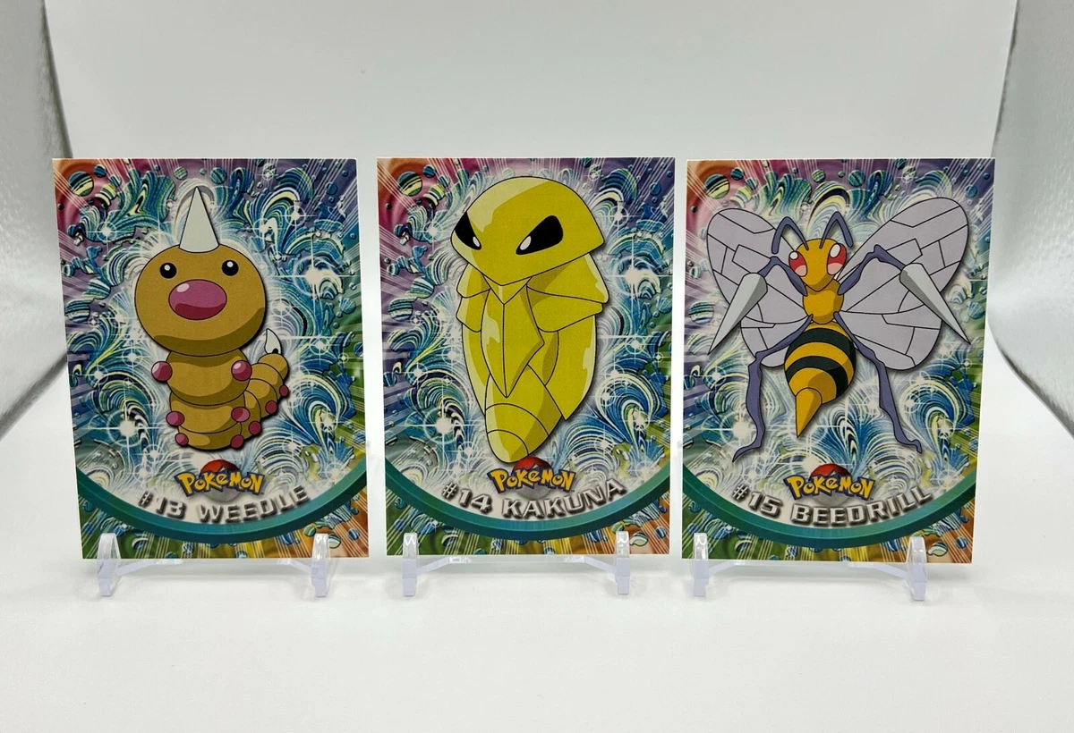 Weedle Kakuna Beedrill