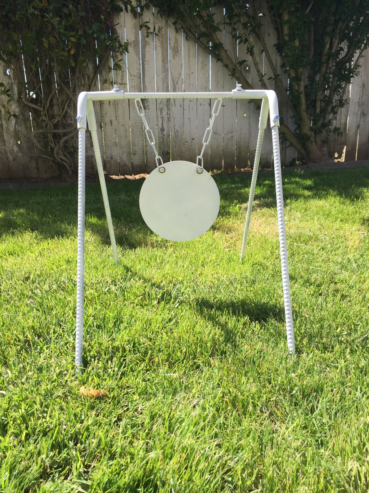 223 Gong Stand Rifle Pistol Shooting Spinner Metal Steel Range Targets ...